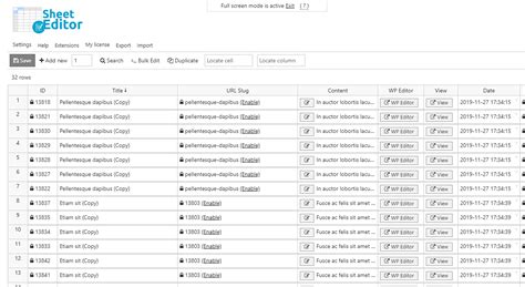 wordpress download manager how to export import and bulk edit