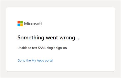 Azure Enterprise Application Test Getting Failed Microsoft Qanda