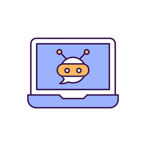 Agent Outline With Colors Fill Vector Icon That Can Easily Edit Or