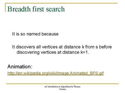 ppt graphs breadth first search depth first search powerpoint otosection