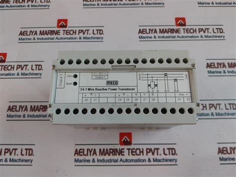 Meco Rpt33 Reactive Power Transducer 110vac Aeliya Marine