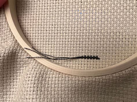 Chat Question Regarding Securing Yarn Rcrossstitch