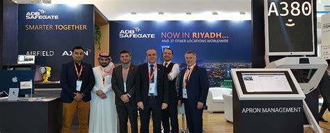 Adb Safegate Presents Local Saudi Office And Airfield 4 0 Concept At The Premier Saudi Airport