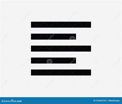 Align Left Icon Word Document Text Edit Paragraph Page Alignment Grid