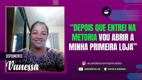 Depoimento Vanessa Mentoria A L L Youtube