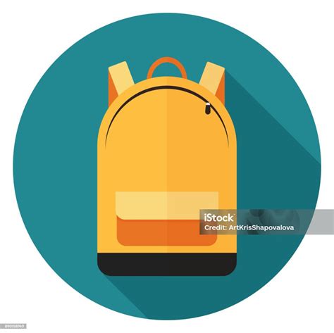 學校背包圖示向量圖形及更多書包圖片 書包 冒險 剪裁圖 Istock