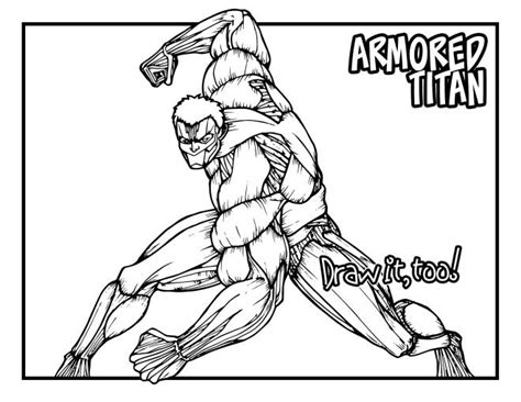 Coloriage Armored Titan Attaque Des Titans Dessin Gratuit à Imprimer