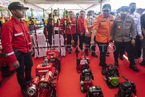 APEL SIAGA KARHUTLA SUMSEL ANTARA Foto
