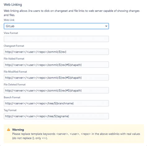 git integration for jira cloud web linking to your git host