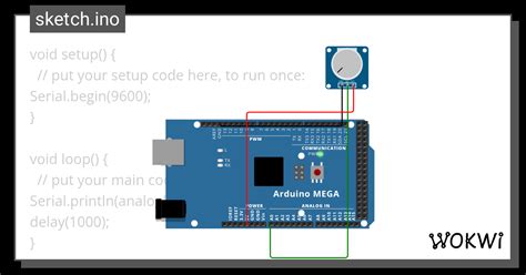 Analog Read Wokwi Esp32 Stm32 Arduino Simulator