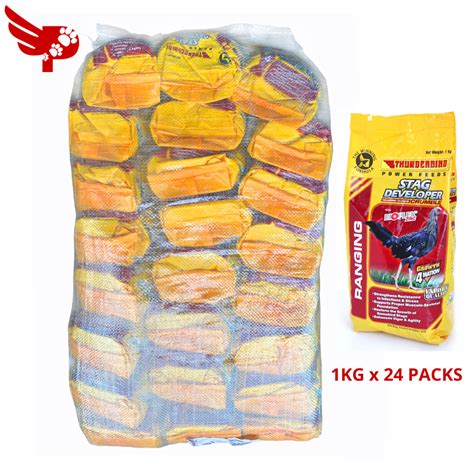 Thunderbird Power Feeds Stag Developer Ranging 24kg 24 Packs Of 1kg