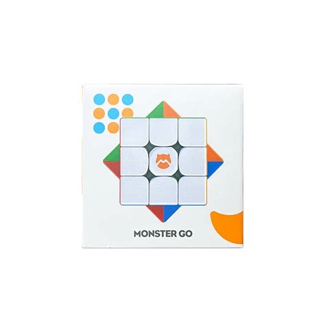 Monster Go By Gan Mg3 Edu Magnetic 3x3x3 Stickerless Wizzon