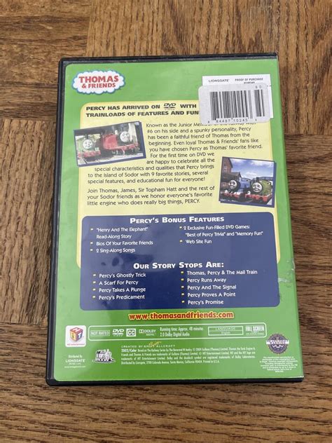 Thomas And Friends Best Of Percy DVD 884487102453 EBay