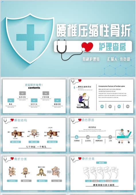 骨折护理PPT 骨折护理ppt模板下载 觅知网