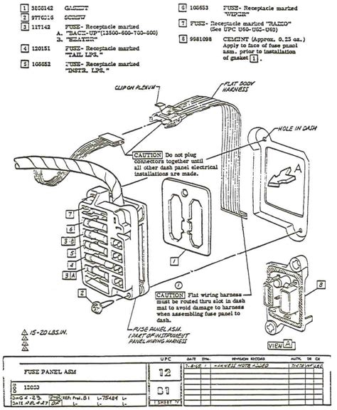 [diagram] 1967 Camaro Fuse Box Diagram Of Panel Mydiagram Online