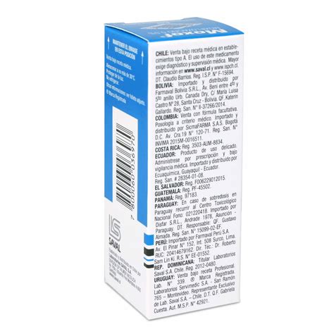 Moxof Moxifloxacino 0 5 Solución Oftálmica 5 Ml Cruz Verde