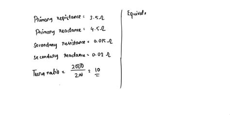 Video Solution 1 A 25 Kva Single Phase Transformer Has The Primary And Secondary Number Of