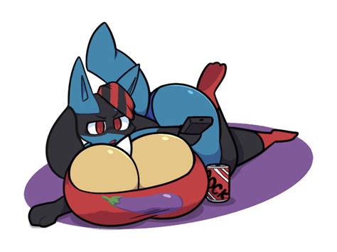 Rule 34 2022 43 Anthro Beverage Can Big Breasts Black Body Black Fur