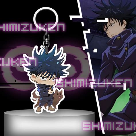 Jual Gantungan Kunci Anime Jujutsu Kaisen Megumi Fushiguro Ganci