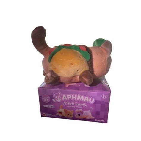 Aphmau Meemeows Plush Taco Cat 1 Pack Litter 1 Opened Box New