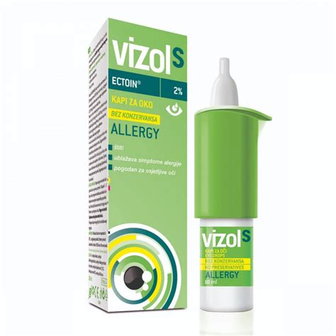 Vizol S Allergy Kapljice Za Oči Spletna Lekarna Soča