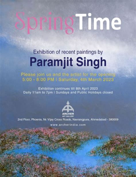 Spring Time By Paramjit Singh Creative Yatra