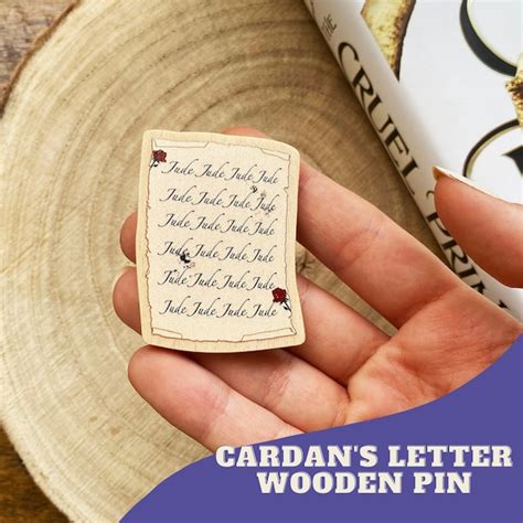 Cardans Letters Cruel Prince Etsy Australia