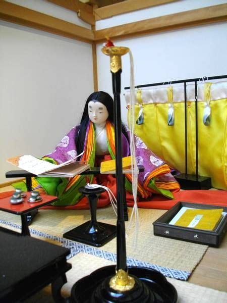 京都市下京区にある風俗博物館のこと。局～女房の日常・伏籠と夜の冊子作り～その1に引き続き、2009年4月に撮影した風俗博物館の展示の様子です