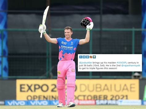 Jos Buttler Ipl Records Rr Srh Jos Buttler Smashes 124 Vs Srh 3