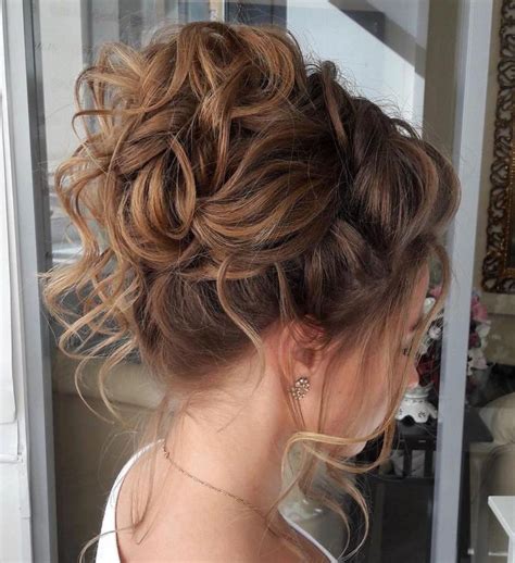 40 Creative Updos For Curly Hair Long Hair Styles Hair Styles Hair
