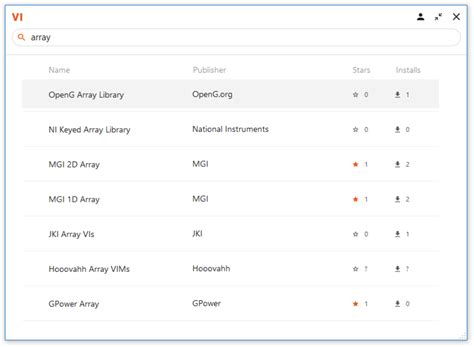 New Feature Vipm 2020 Vipm Browser Vi Package Manager Vipm