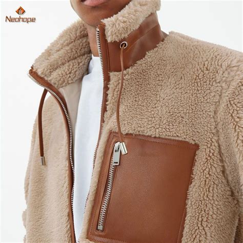 Men S Sherpa Fleece Jacket Neohope Clothing