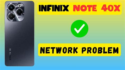 Network Problem Infinix Note 40x How To Fix Network Issues