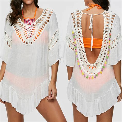 Buy Pareo Beach Tunic Swimwear Womens Cover Up And