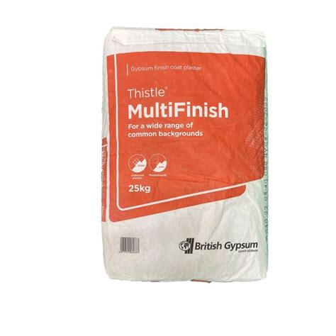 Thistle Multifinish Plaster 25kg Cannock Cid