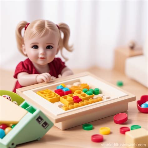 Enjoying Toy Playtime Stable Diffusion Online