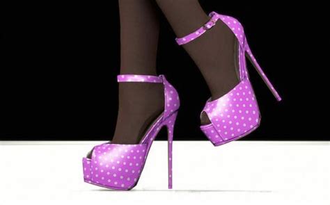 Icestorms Ankle Strap Peep Toe Sandals Armor And Clothing Loverslab