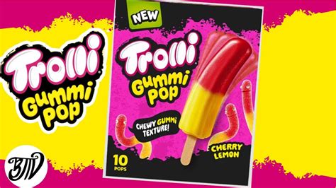 New Trolli Gummi Pops Youtube