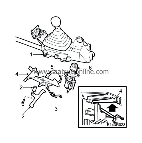ignition switch with connector 9 5 9600 1998 saab workshop