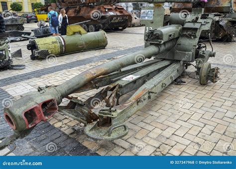 122 Mm D 30a Towed Howitzer It Is Used By Air Assault Forces Of The