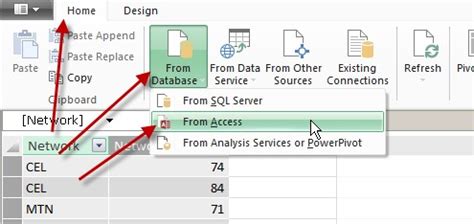 Databases Into Powerpivot Online Excel Training Auditexcel Co Za