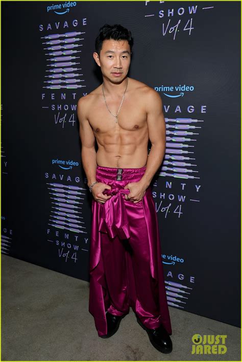 Photo Simu Liu Shirtless Fenty Show 06 Photo 4853779 Just Jared