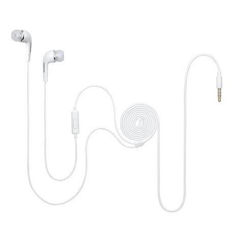 White Samsung Ehs64 Wired Stereo Headset Mobile At ₹ 325piece In