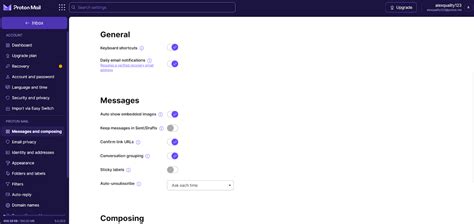 Revisión del software de gestión de correo electrónico ProtonMail
