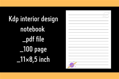 Kdp Notebook Graphic By Sartayad282 · Creative Fabrica