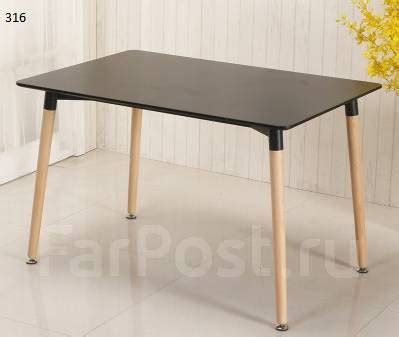 Обеденный Стол Eames 120*80 см ! Классика стиля ! Доставка ! Арт.316 ...