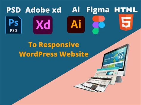 Psd Xd Sketch Ai Figma To Wordpress Conversion Using Elementor Divi Upwork