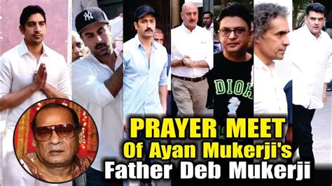 Bollywood Pays Tribute To Deb Mukherjee At His Mumbai Prayer Meet