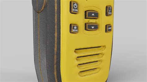 对讲机 3d模型 34 Blend 3ds Dae Fbx Obj Stl Unknown Free3d