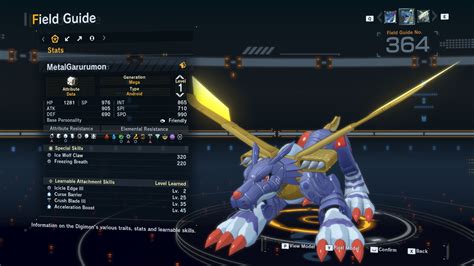 Metalgarurumon Digimon Digimon Story Time Stranger Wiki Grindosaur